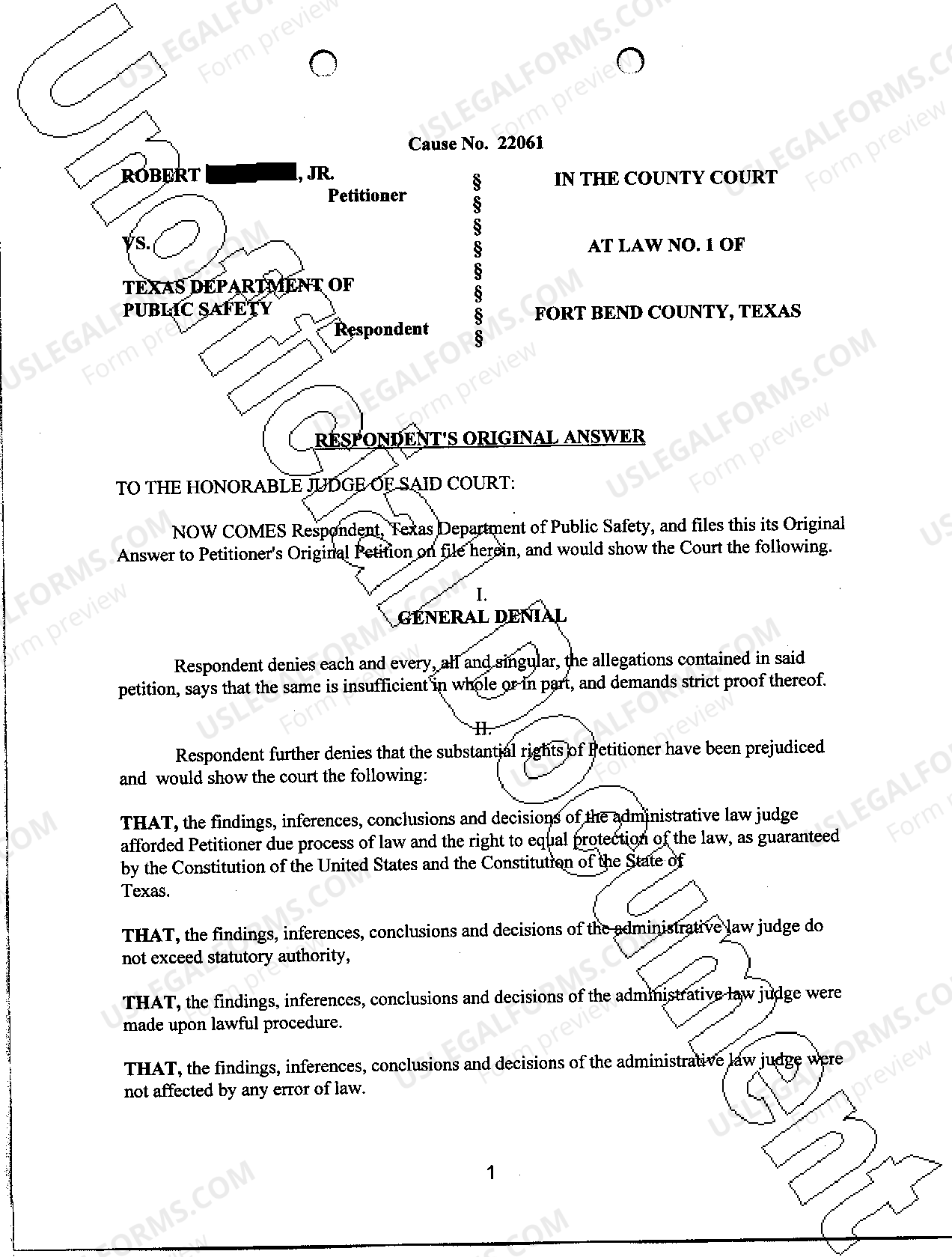 Affidavit That There Are No Creditors - No Creditors Loans | US Legal Forms