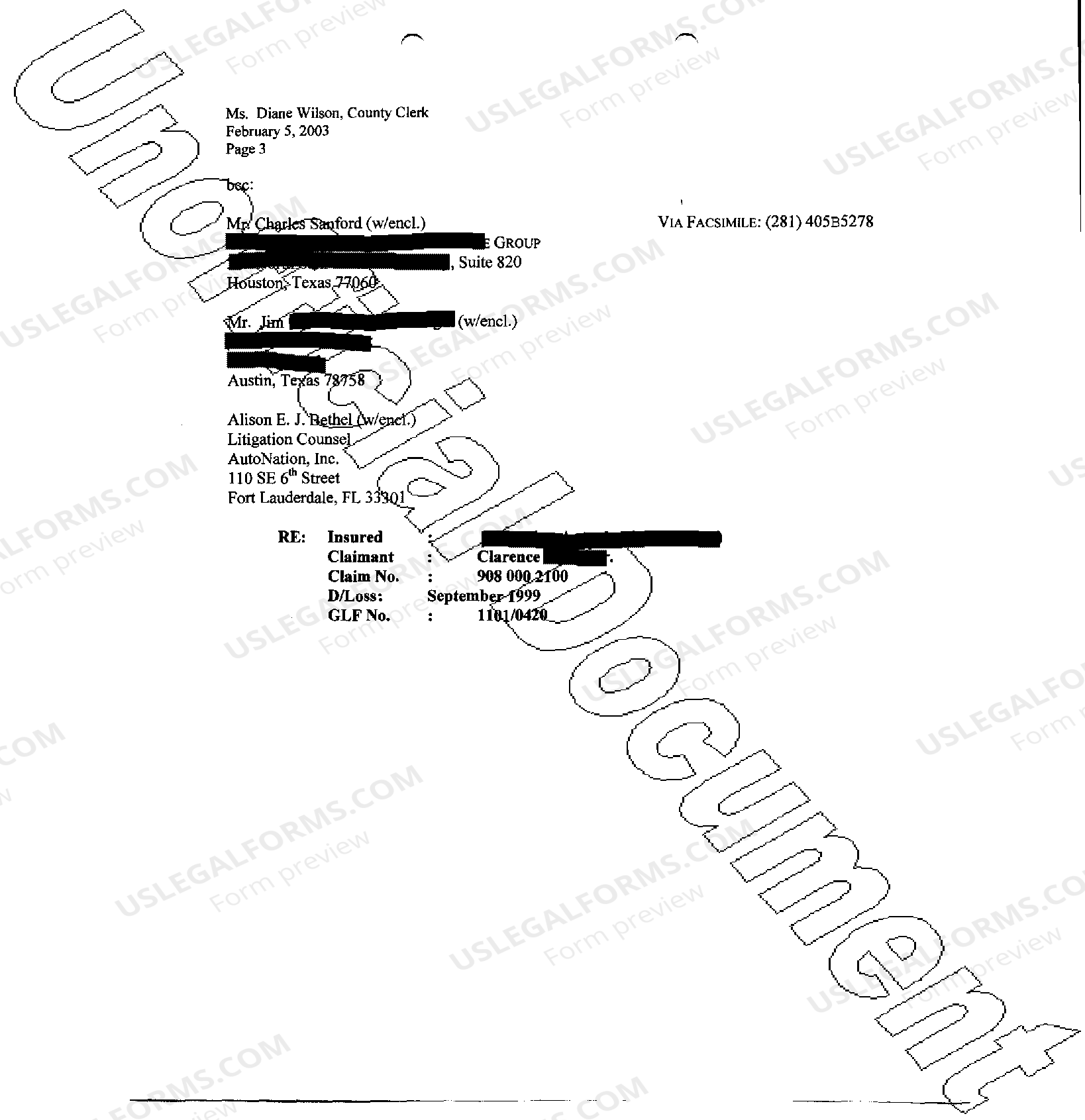 Texas Order | US Legal Forms