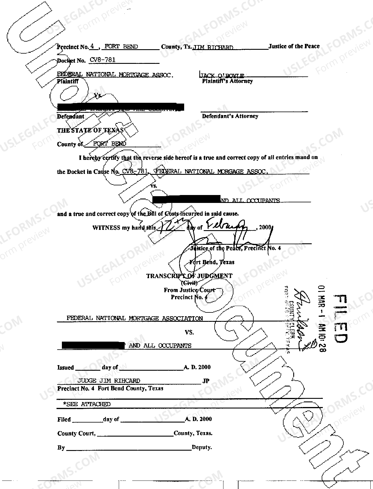 Texas Appeal Transcript, including Original Petition | US Legal Forms