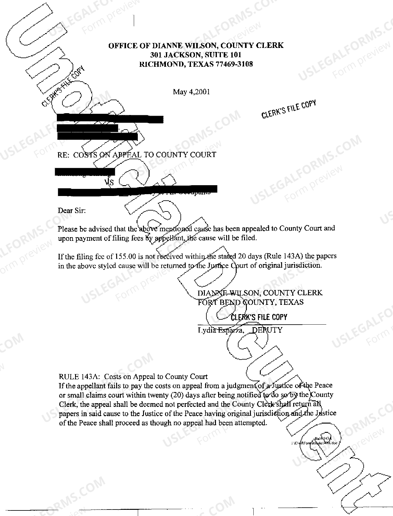 Texas Transcript for appeal | US Legal Forms