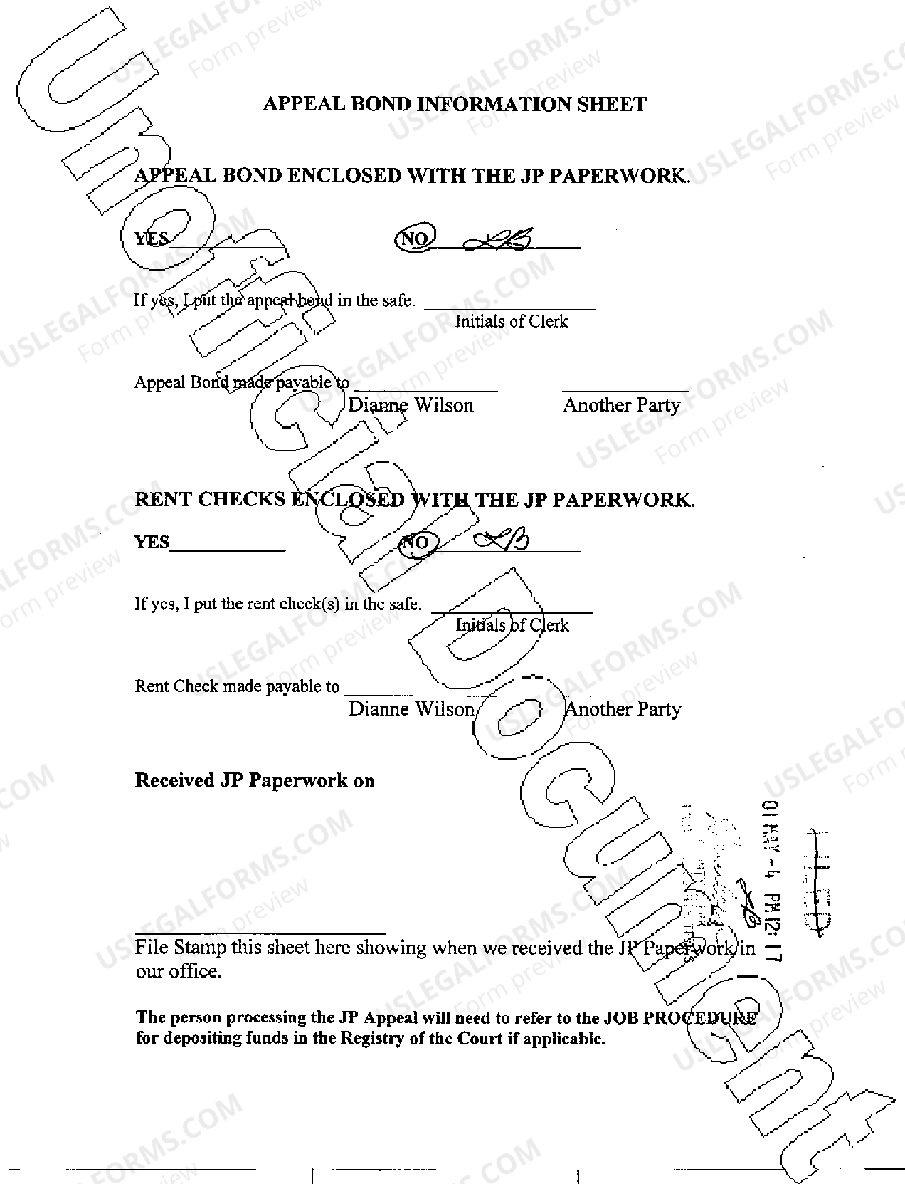 Texas Transcript for appeal | US Legal Forms