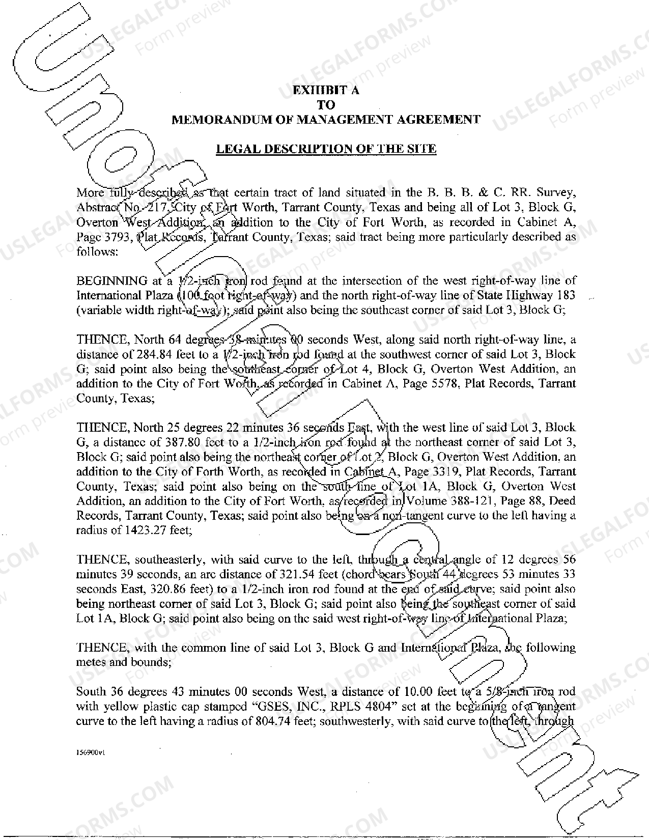Austin Texas Memorandum of Management Agreement | US Legal Forms
