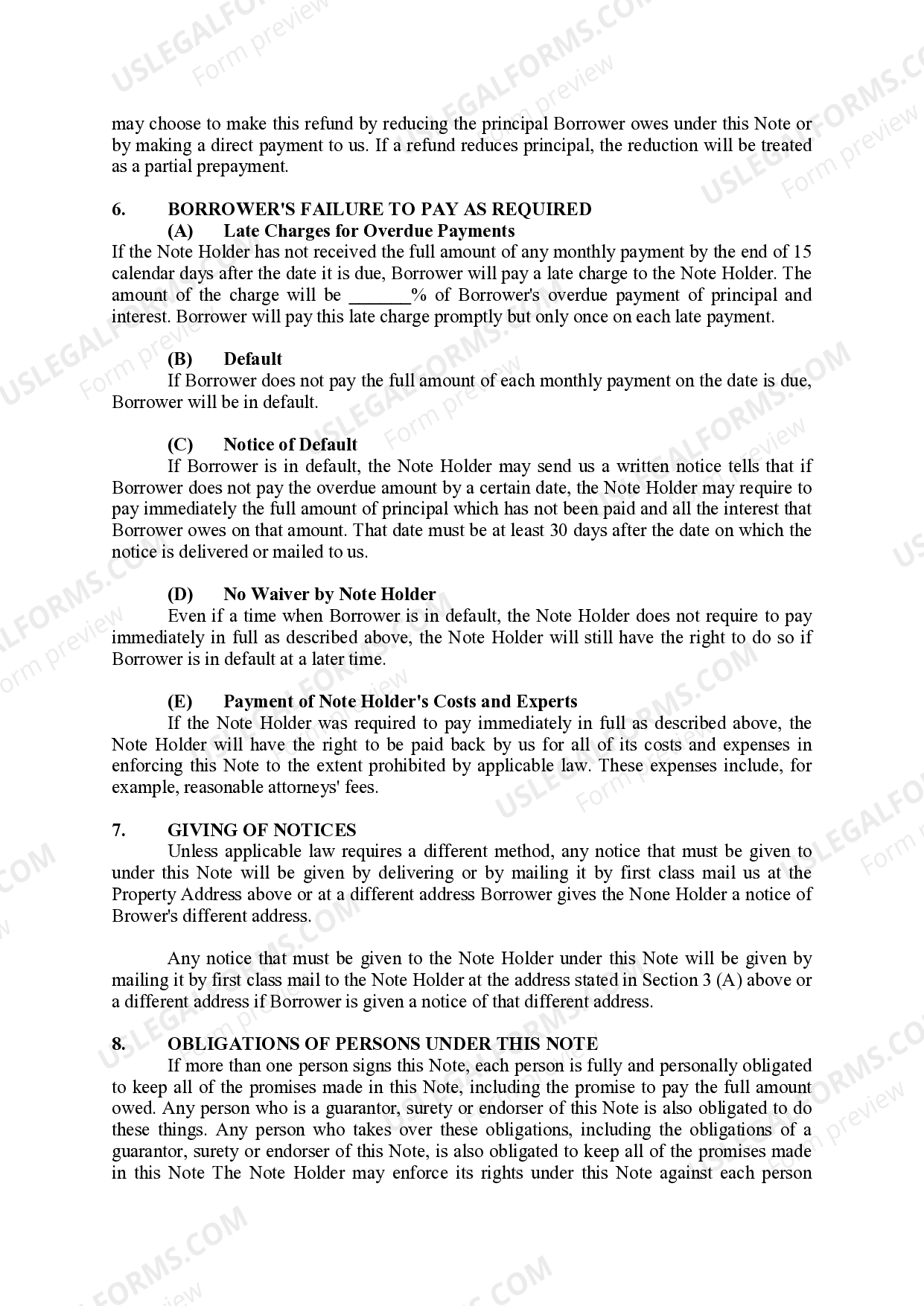 Houston Texas Agreement For Modification Of Note With Extension | US ...