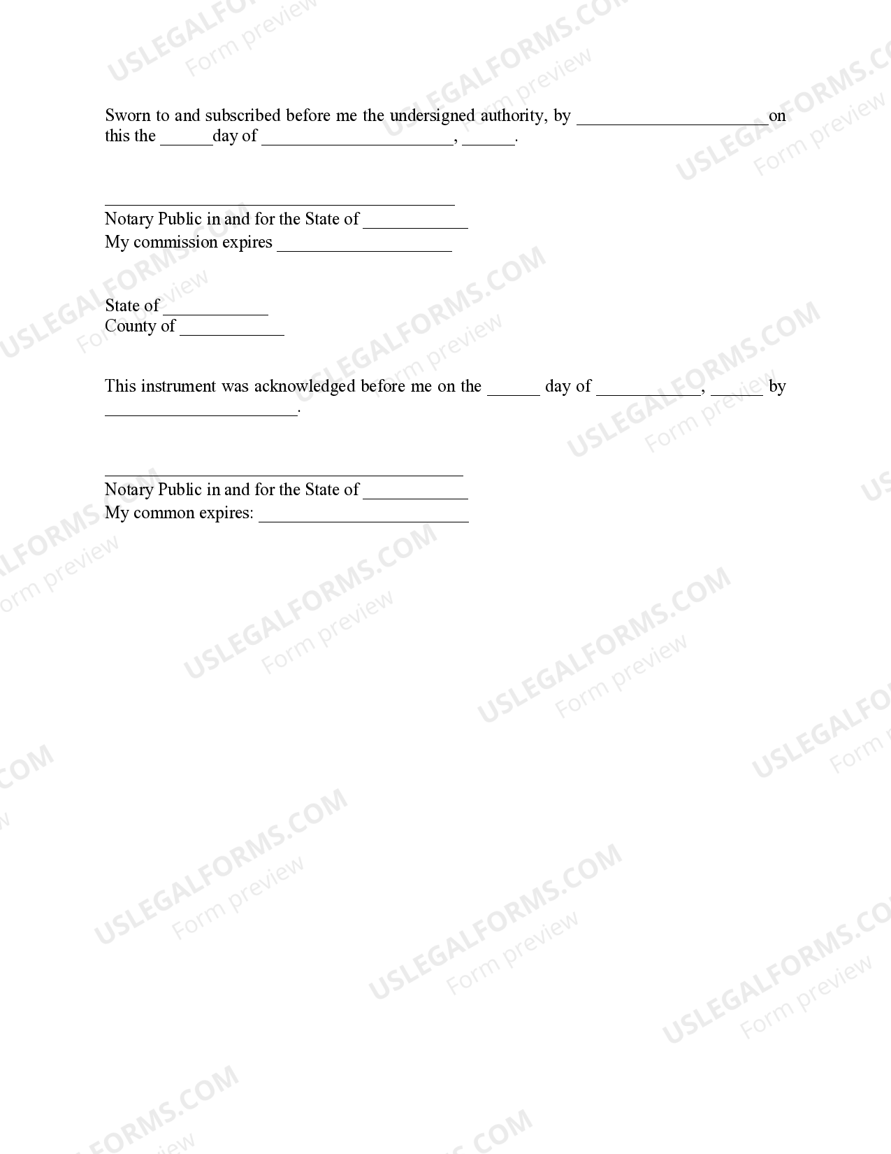 Texas Not Same Person Affidavit - Not Same Person Affidavit | US Legal ...