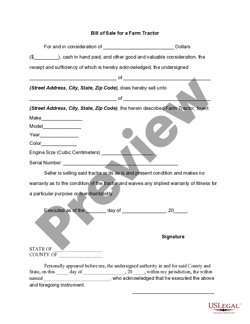 Rhode Bill Of Sale For A Farm Tractor Bill Sale Tractor Form US Legal Forms