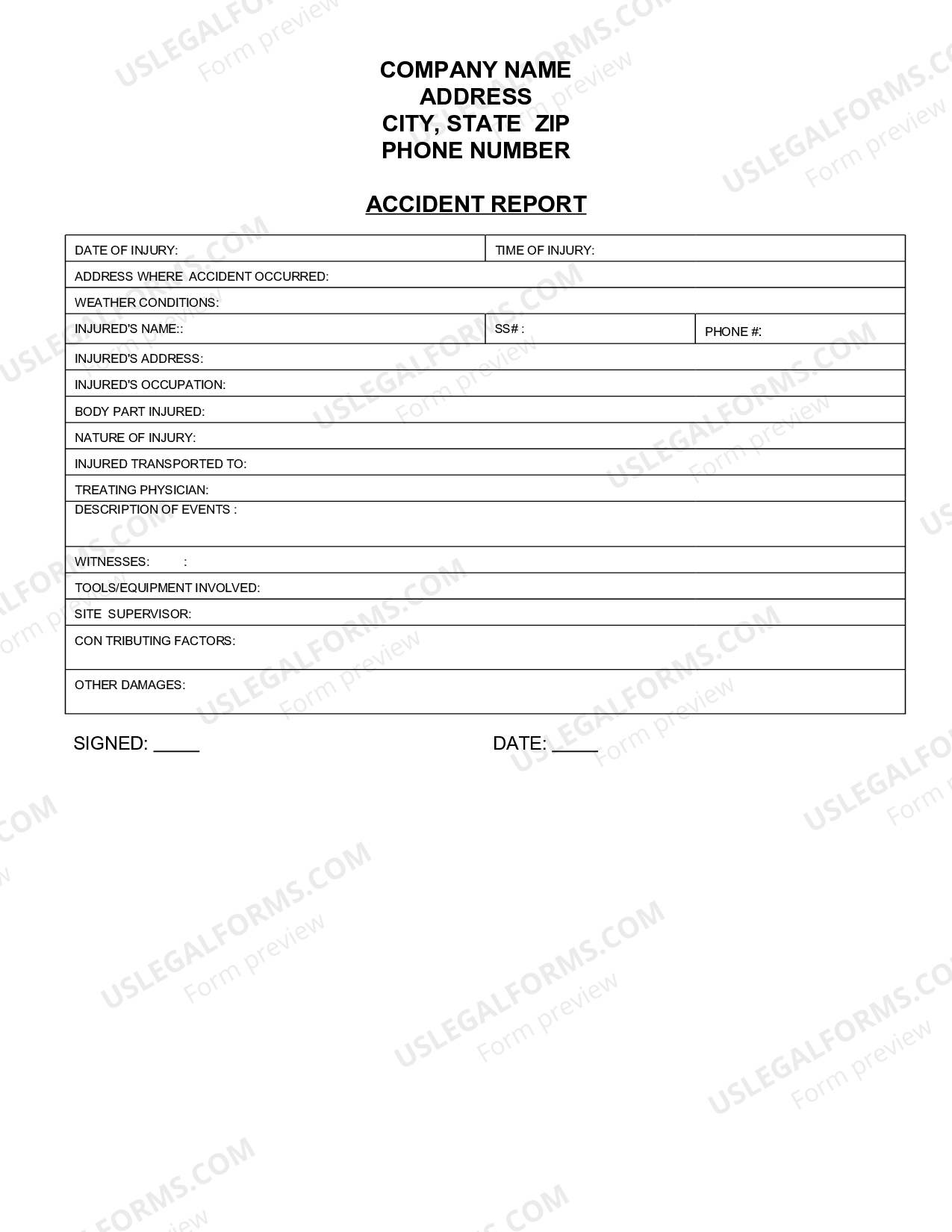 Rhode Island Construction Accident Report - Accident Report | US Legal ...
