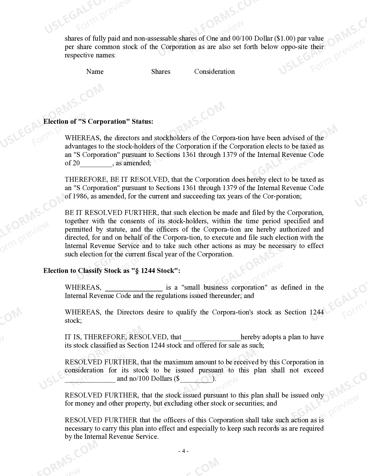 Illinois Corporation - Minutes - Corporation Minutes | US Legal Forms