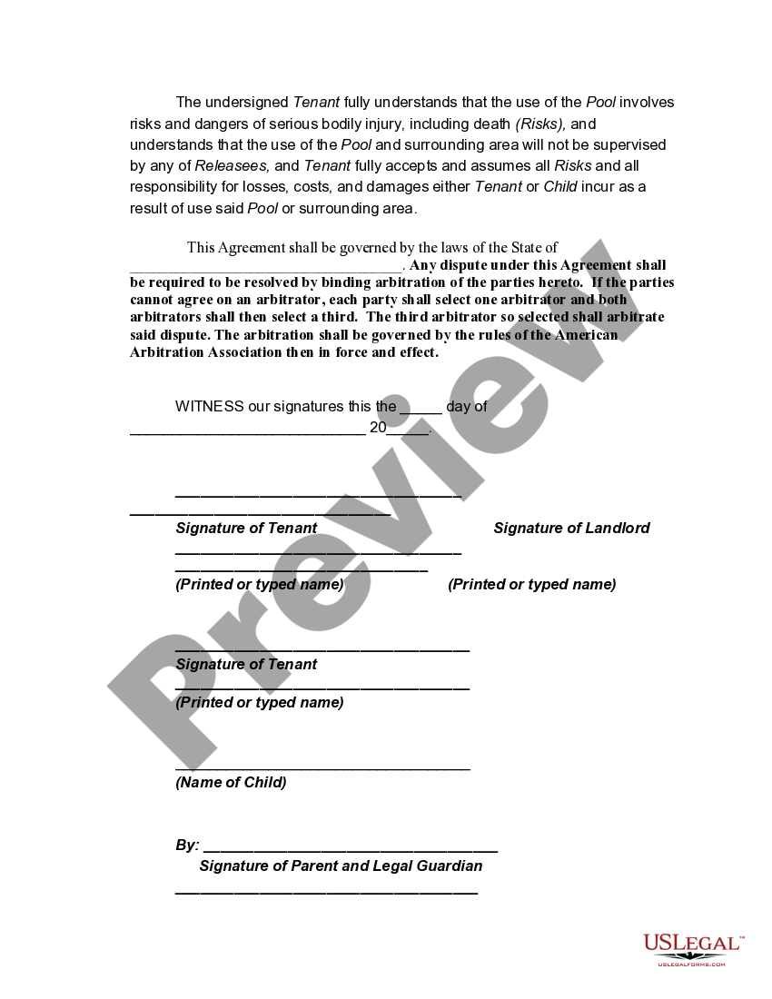 Suffolk New York Release Of Landlord Waiver Of Liability And Assumption Of All Risks Of 