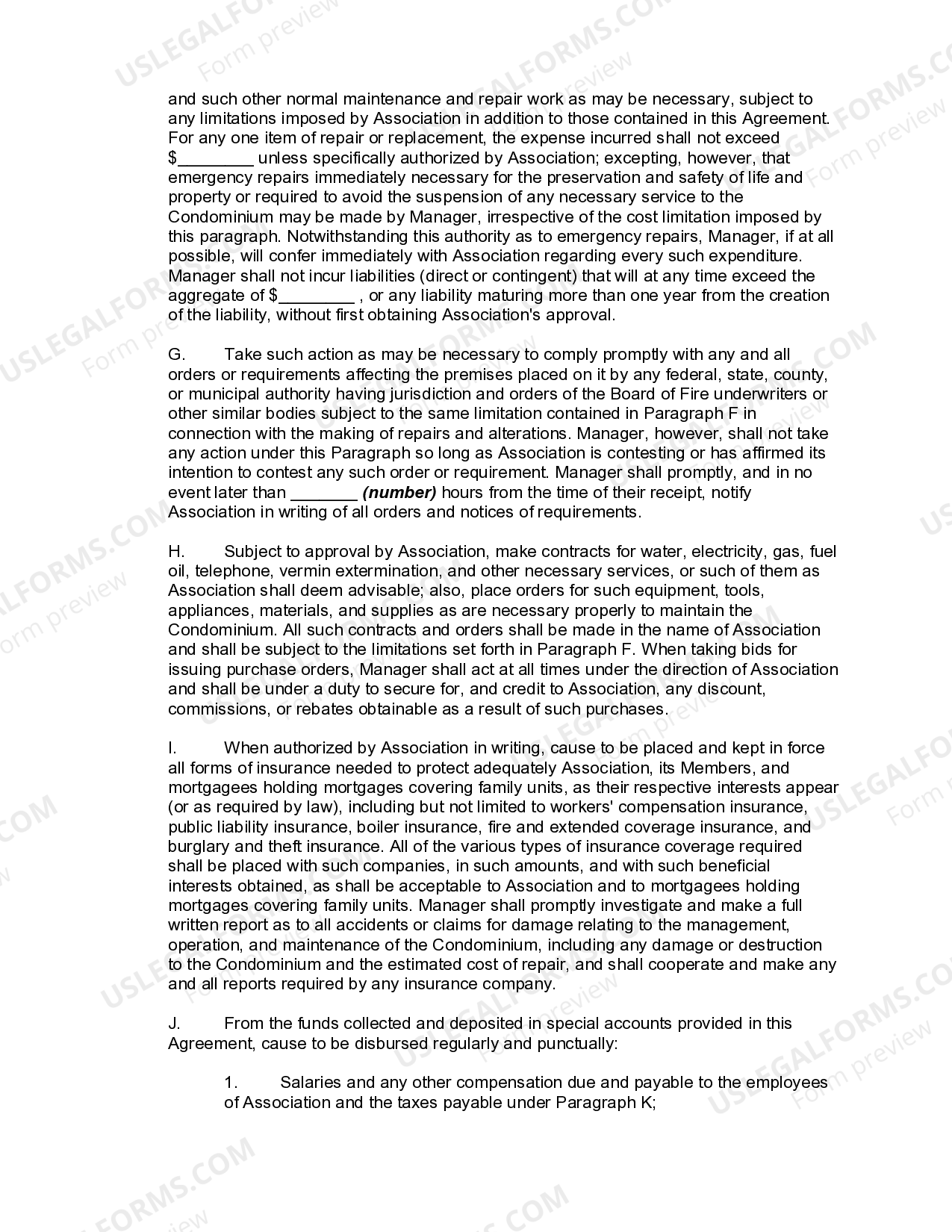 Alaska Agreement to Manage Condominium Complex - Agreement Condominium ...