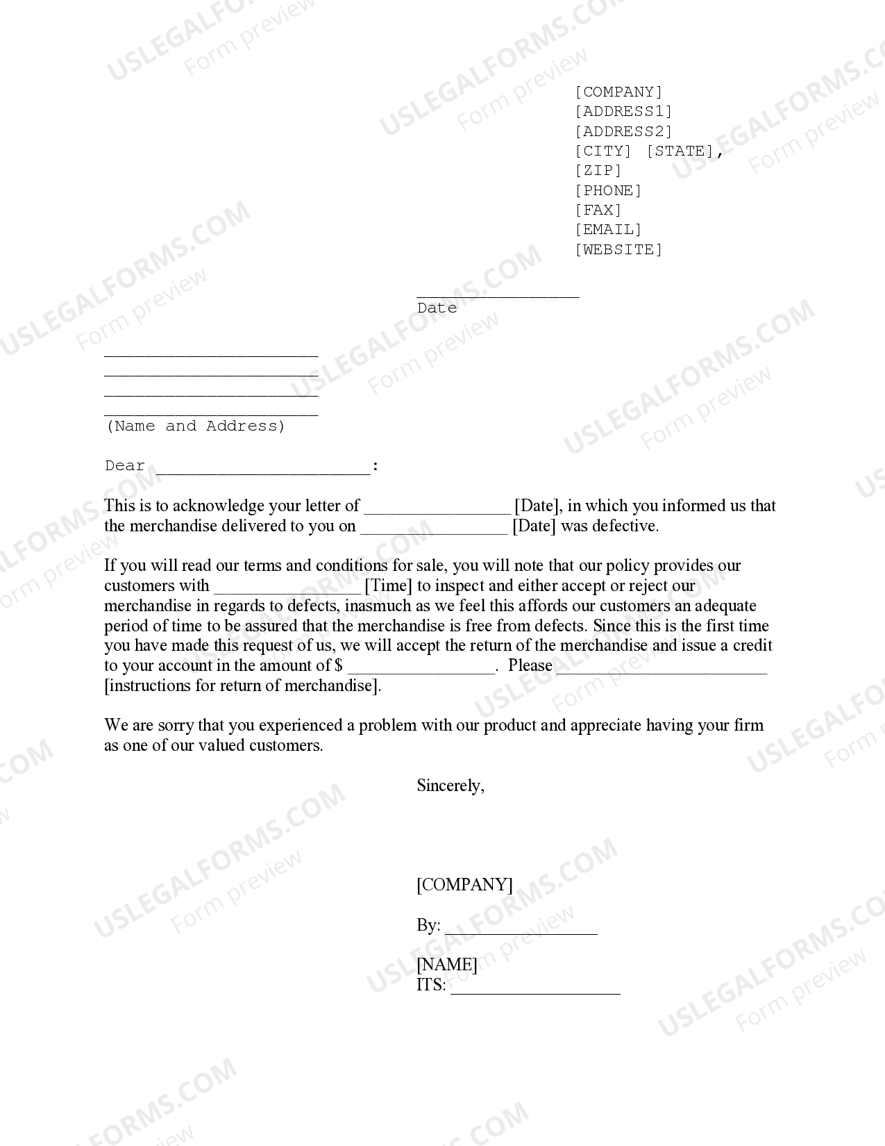 Late Return Authorization | US Legal Forms