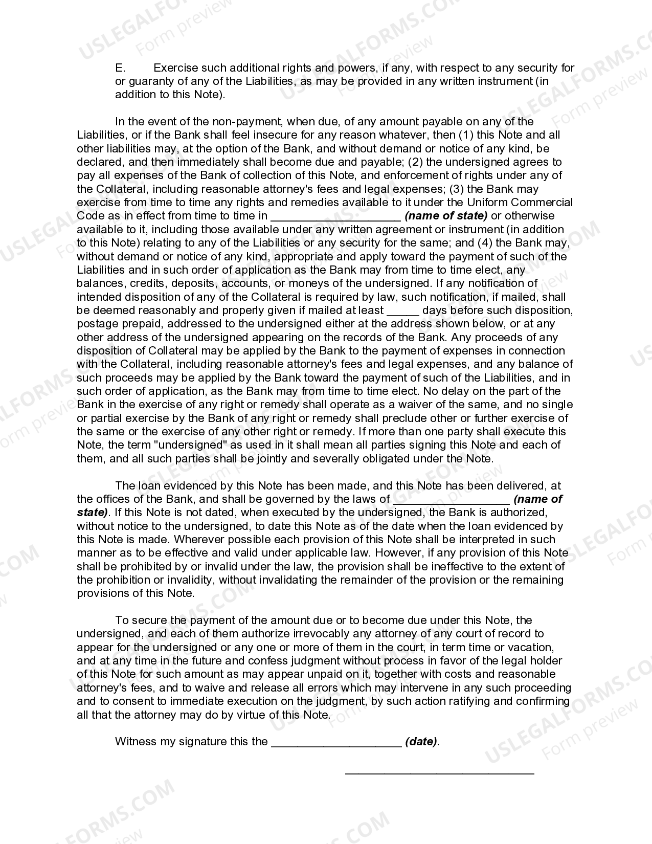 Michigan Demand Promissory Note - Demand Note | US Legal Forms