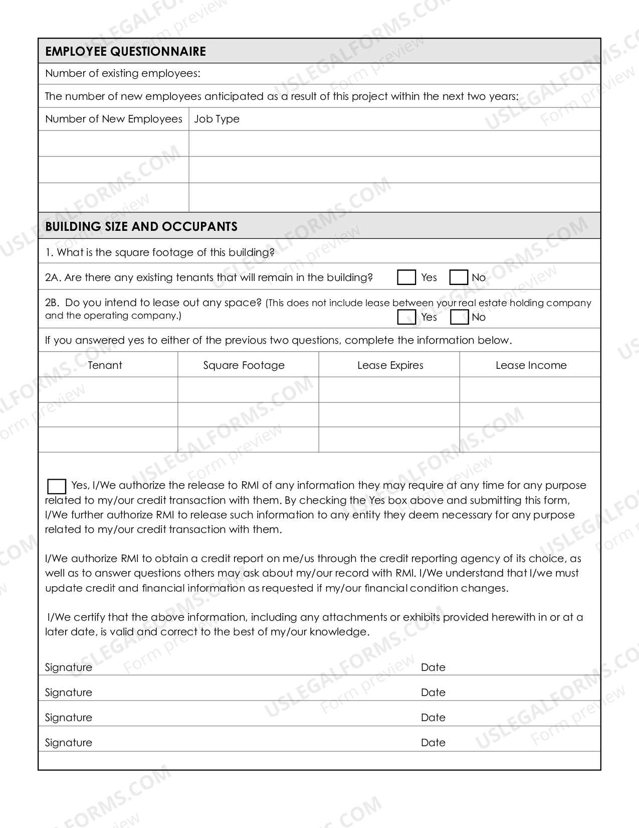 Small Business Administration Loan Application Form and Checklist ...
