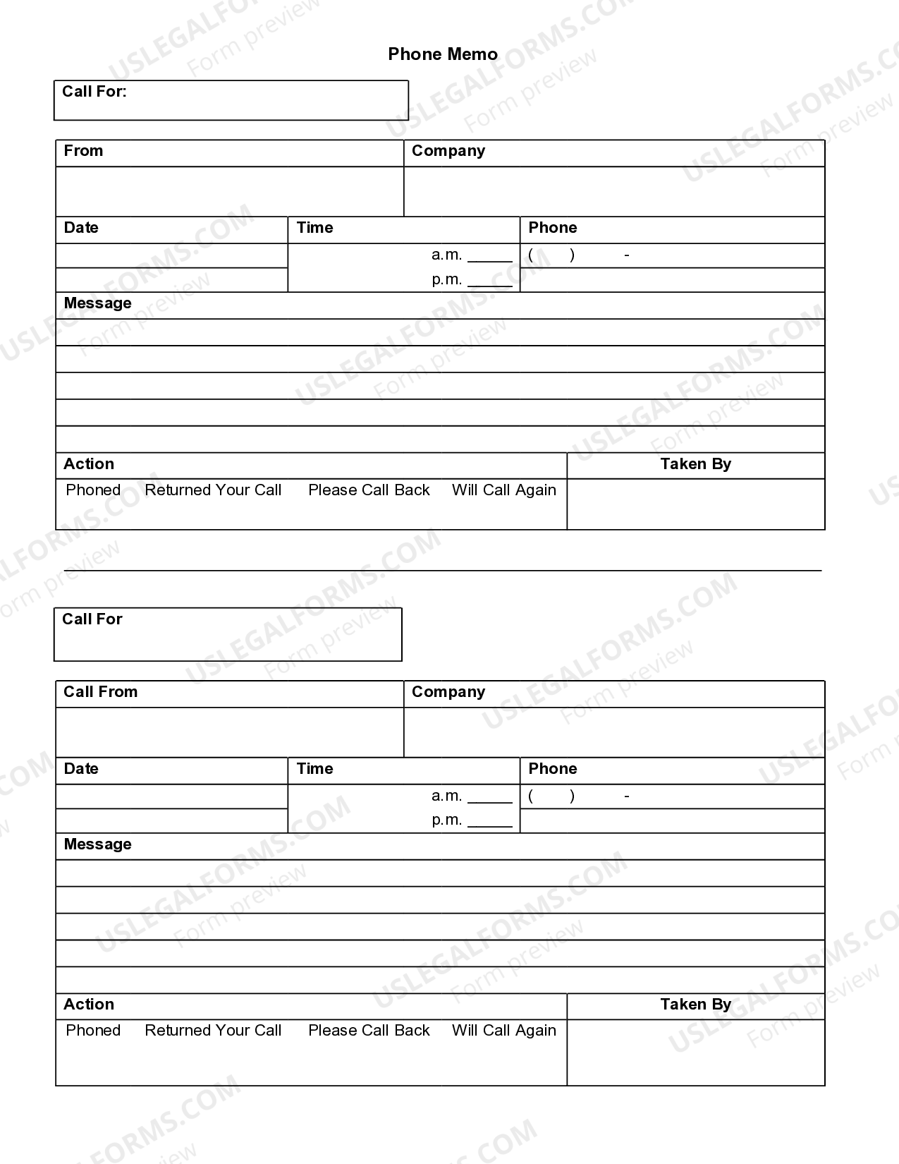 Mississippi Phone Memo | US Legal Forms