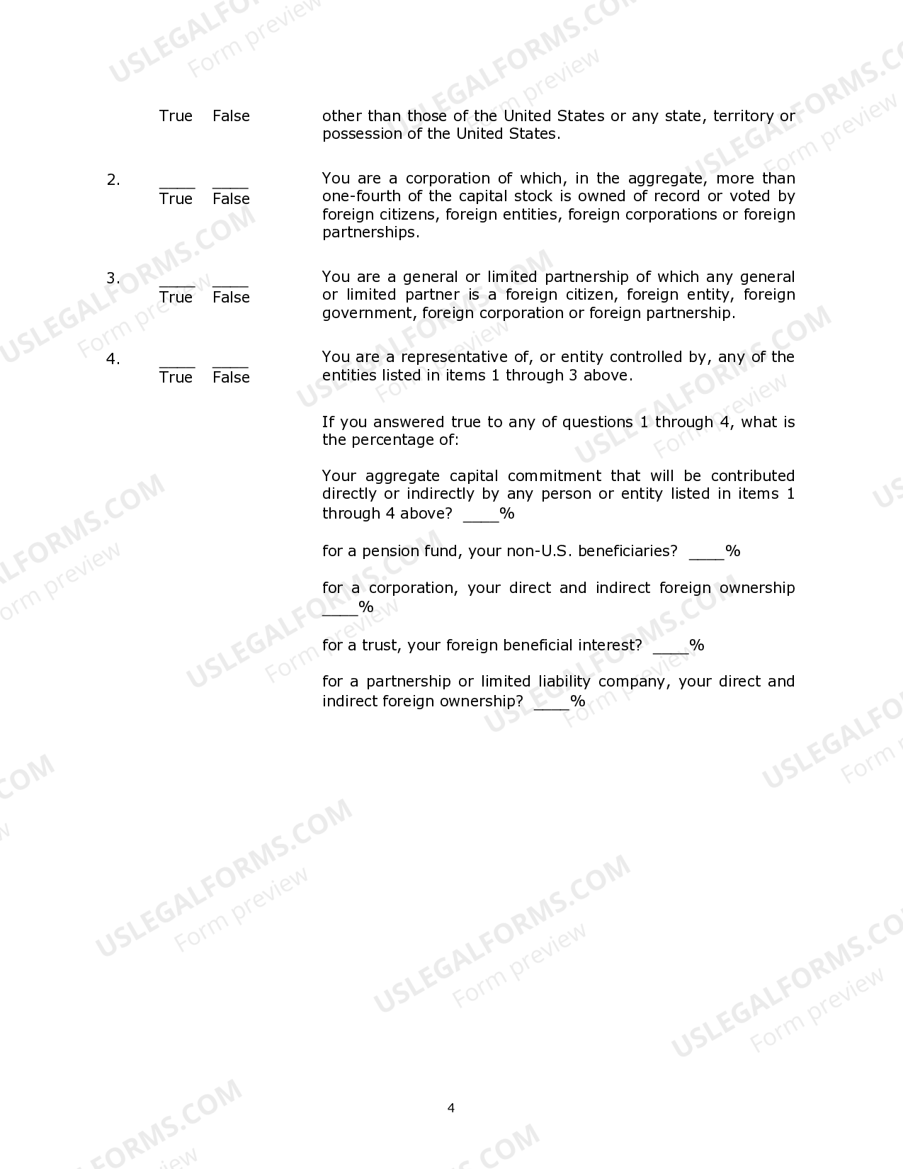 Accredited Investor Questionnaire | US Legal Forms