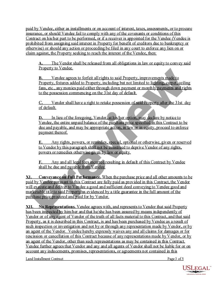 texas-land-installment-contract-land-form-contract-us-legal-forms