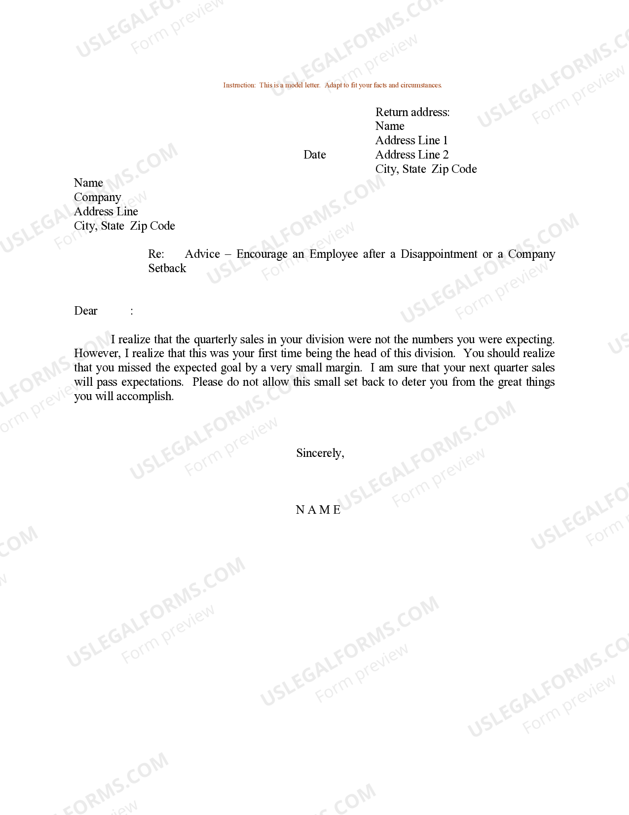 Rhode Island Sample Letter for Advice - Or Setback | US Legal Forms