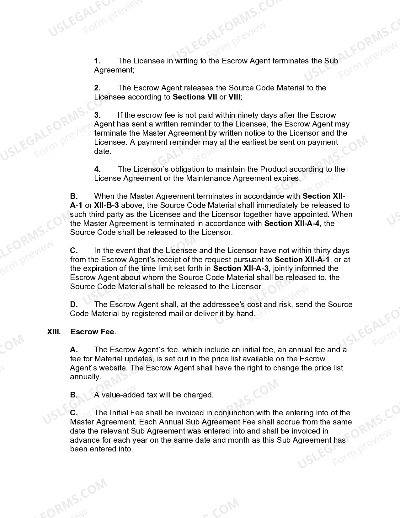 Montana Master Escrow Source Code Master Agreement - Master Agreement ...