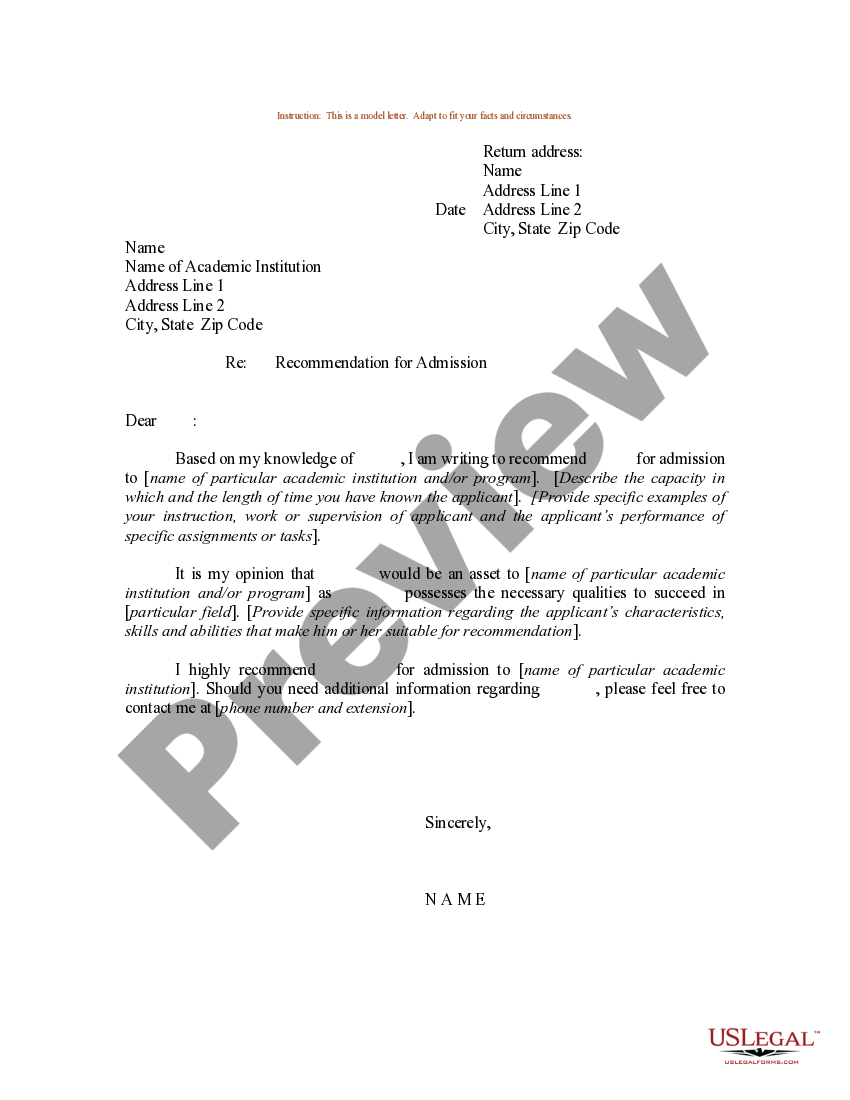 Guam Letter Of Recommendation Template For Student Letter 