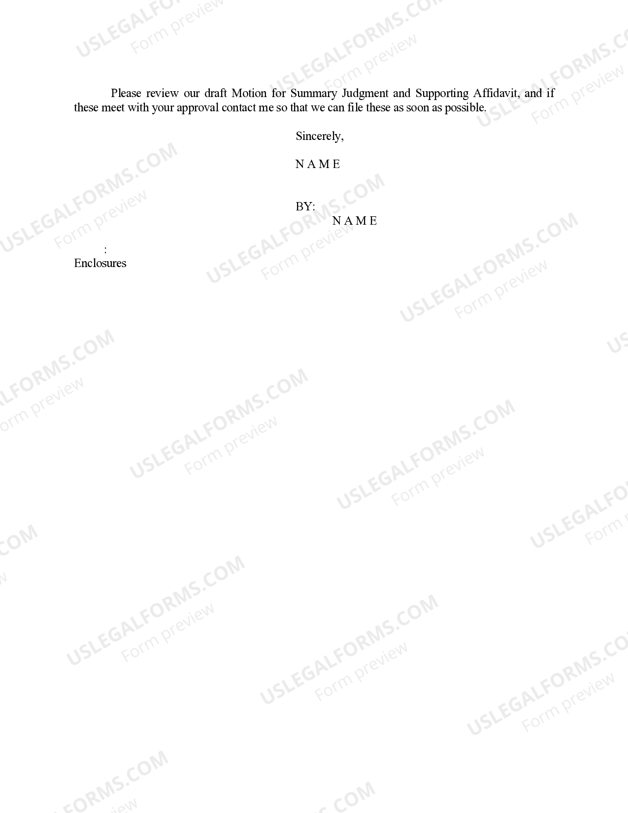 Sample Letter for List of Pleadings Filed - Pro Se Pleadings | US Legal ...