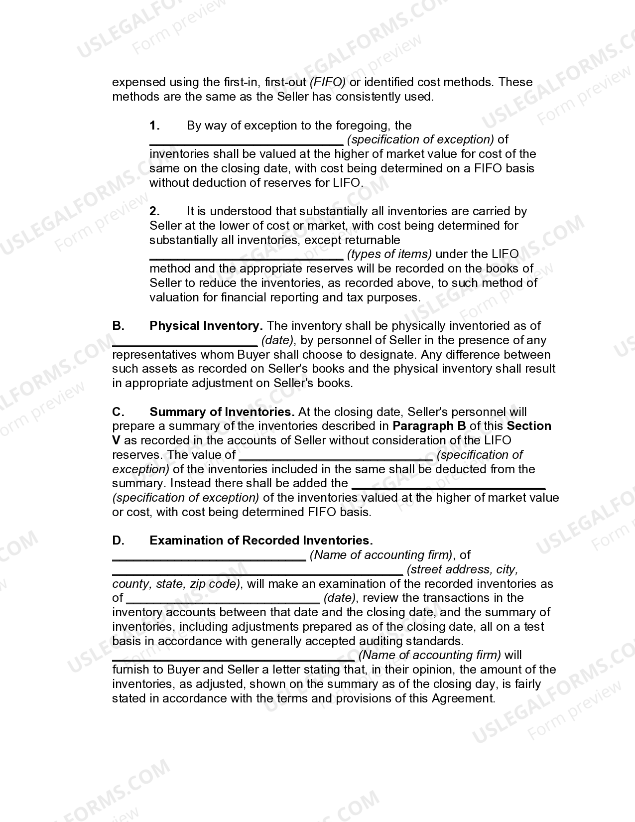 Agreement for the Sale and Purchase of Assets of Subsidiary Corporation ...