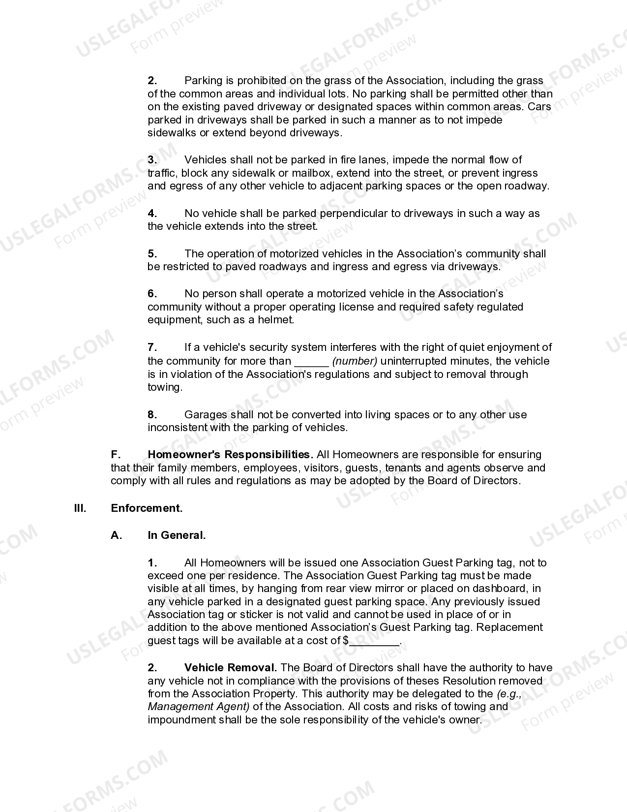 Santa Clara California Parking Rules And Regulations Of Homeowners