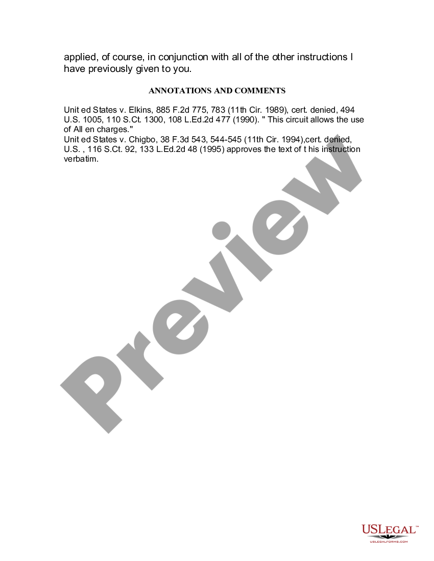Jury Instruction Modified Allen Charge Allen Charge Example Us