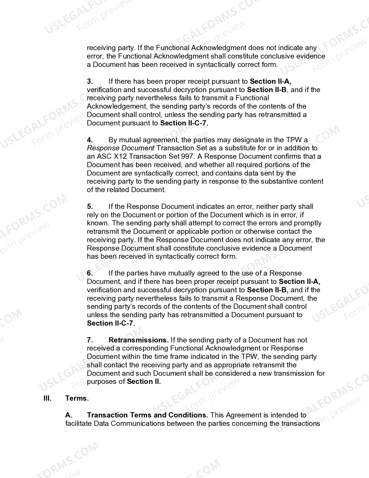 California Electronic Data Interchange Trading Partner Agreement | US ...