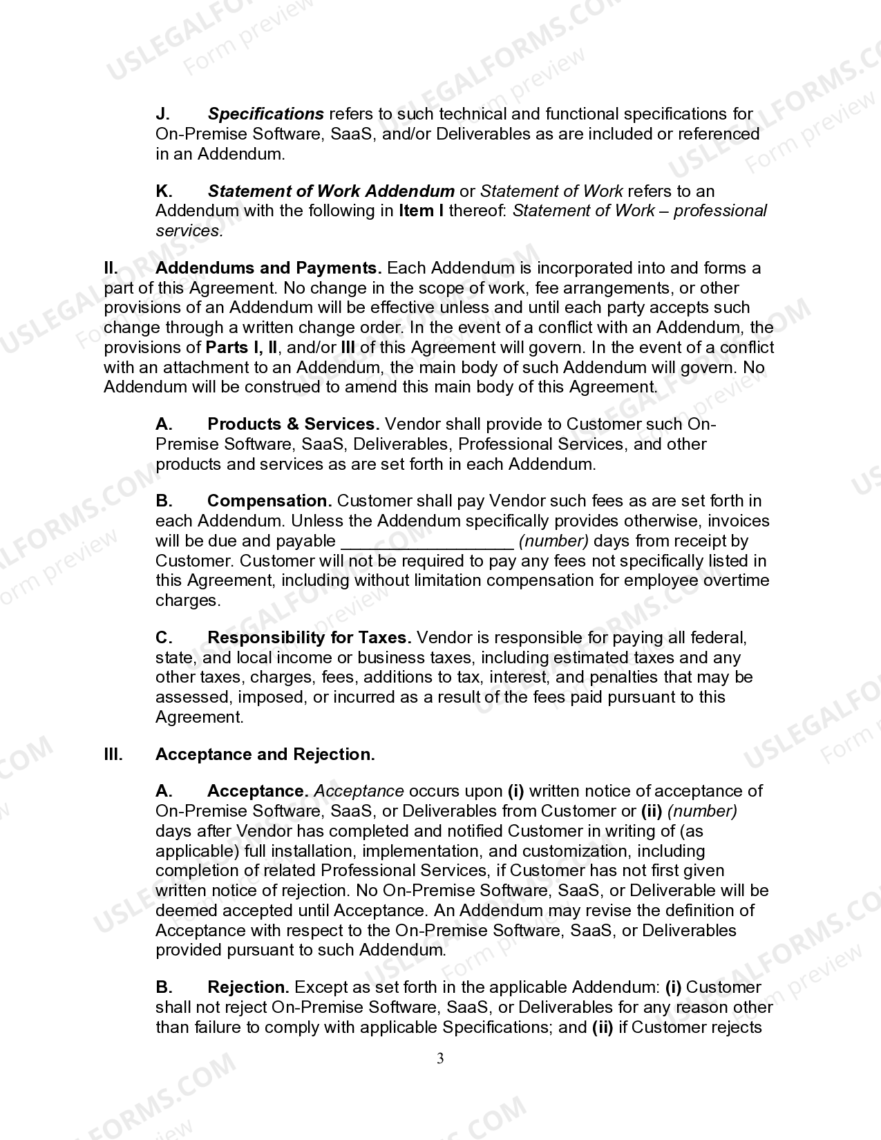 Connecticut Information Technology Master Agreement | US Legal Forms