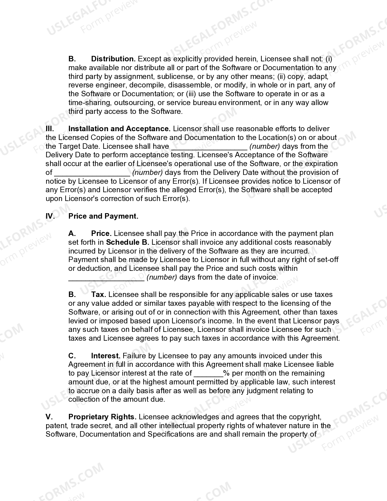 Mississippi Software License Agreement for Certain Computer Programs ...