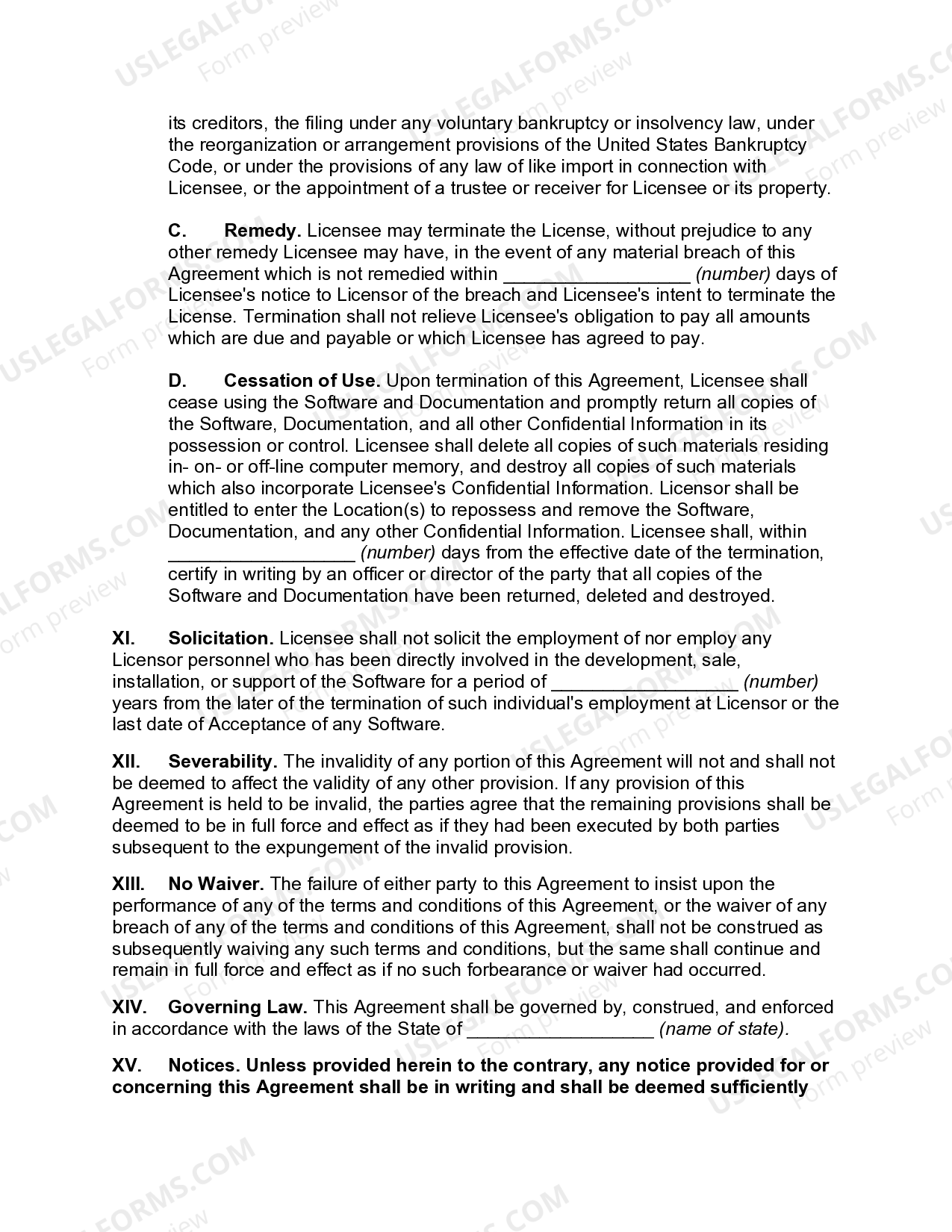Mississippi Software License Agreement for Certain Computer Programs ...
