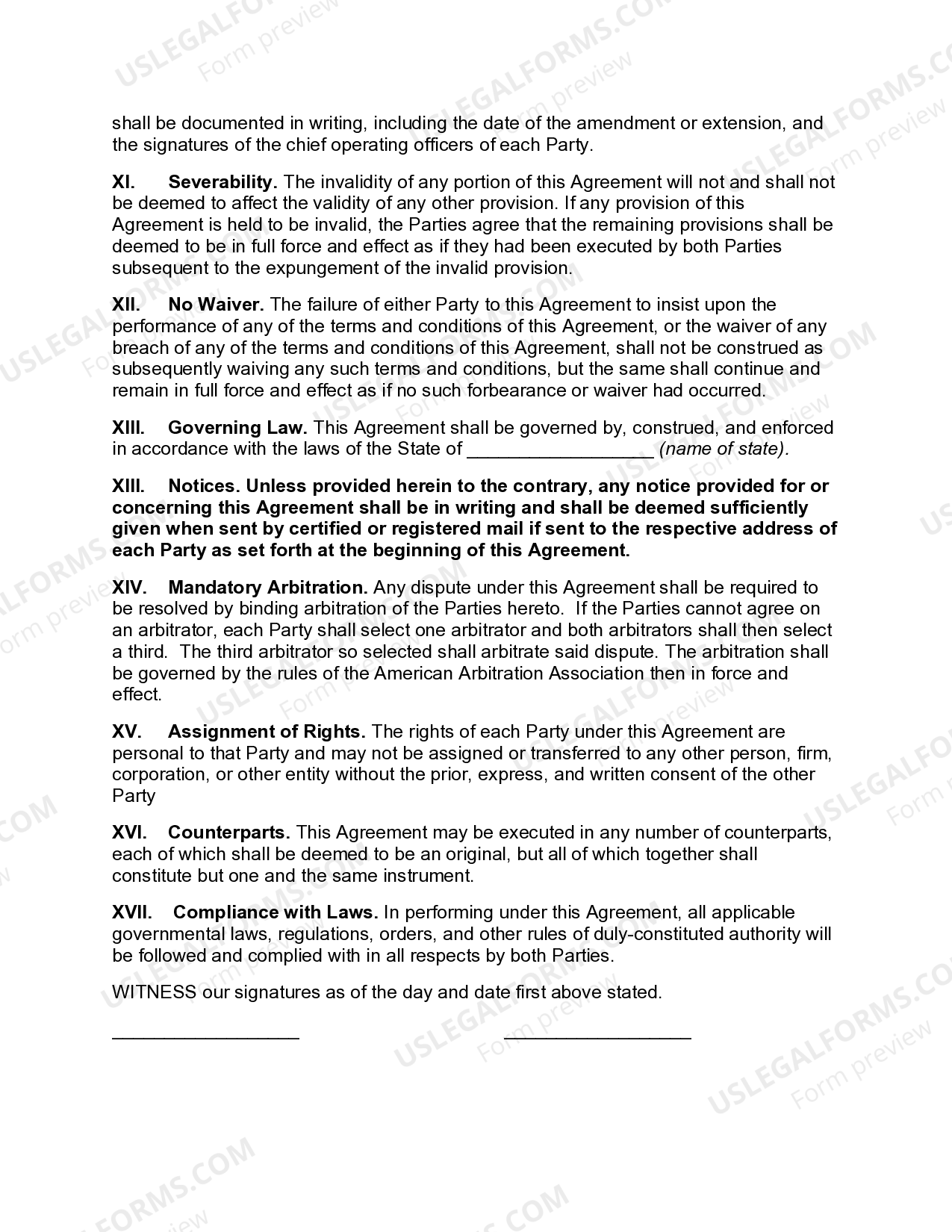 Pennsylvania Sample Collaboration Agreement - Collaboration Agreement ...