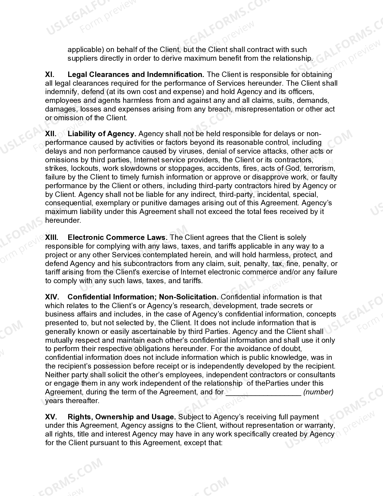 Master Services Agreement - Master Services Agreement Contract | US ...