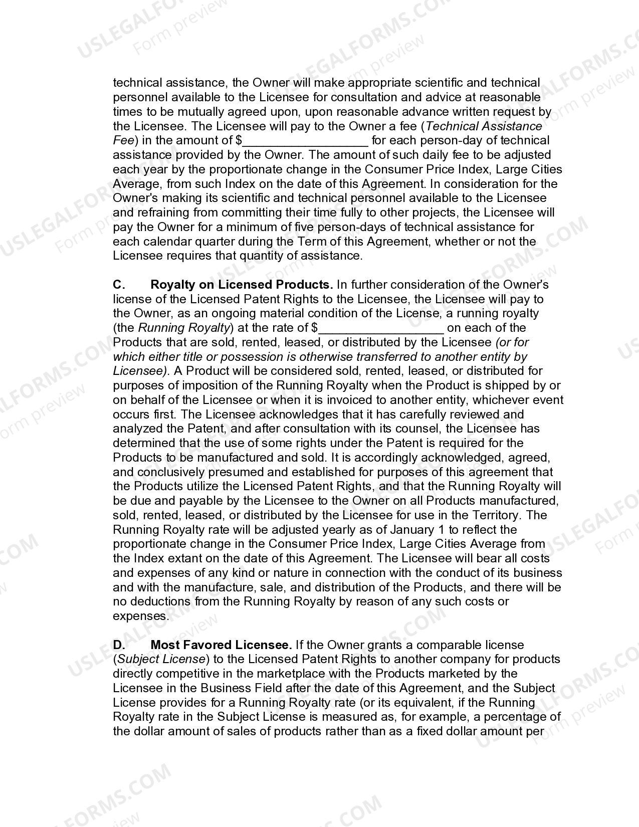 Montana Technology Licensing Agreement - Technology Licensing Agreement ...