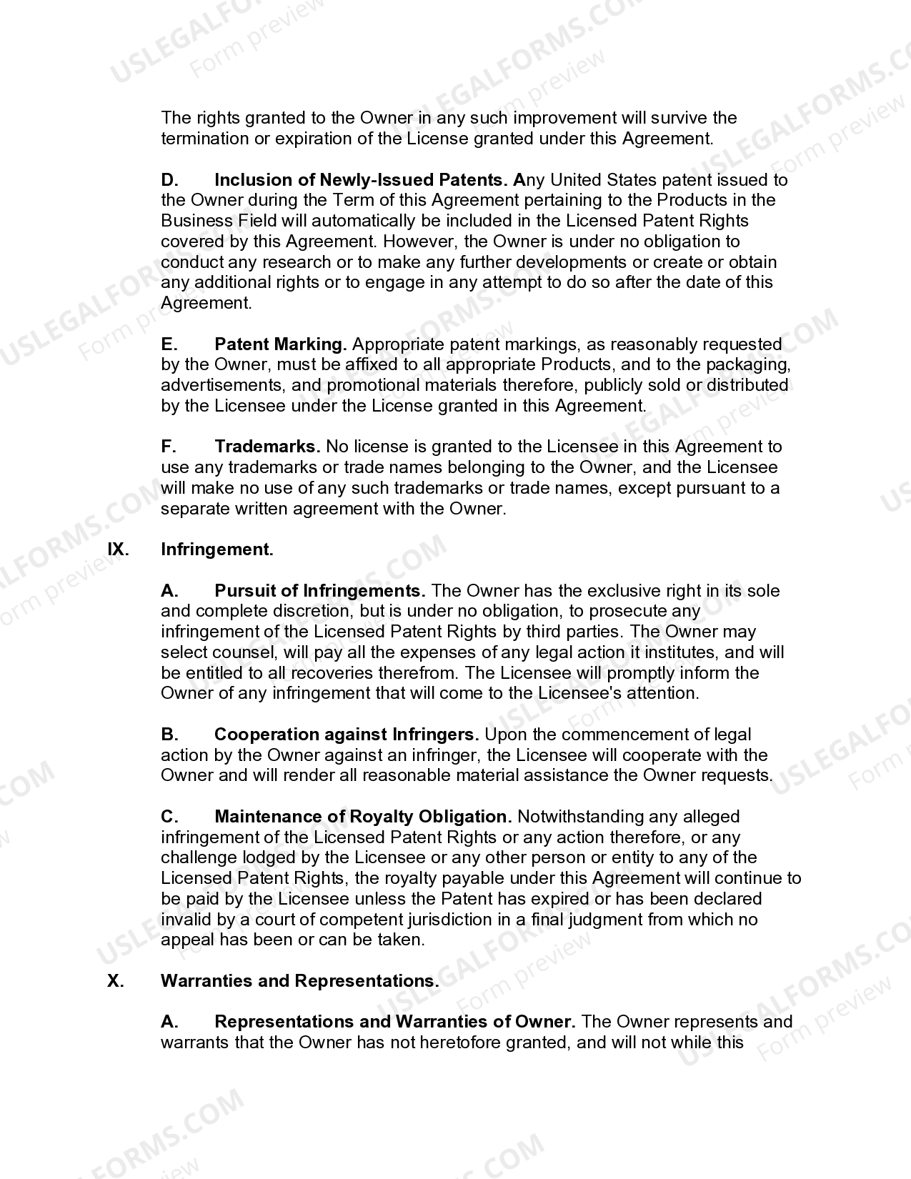 Mississippi Technology Licensing Agreement - Technology Licensing ...