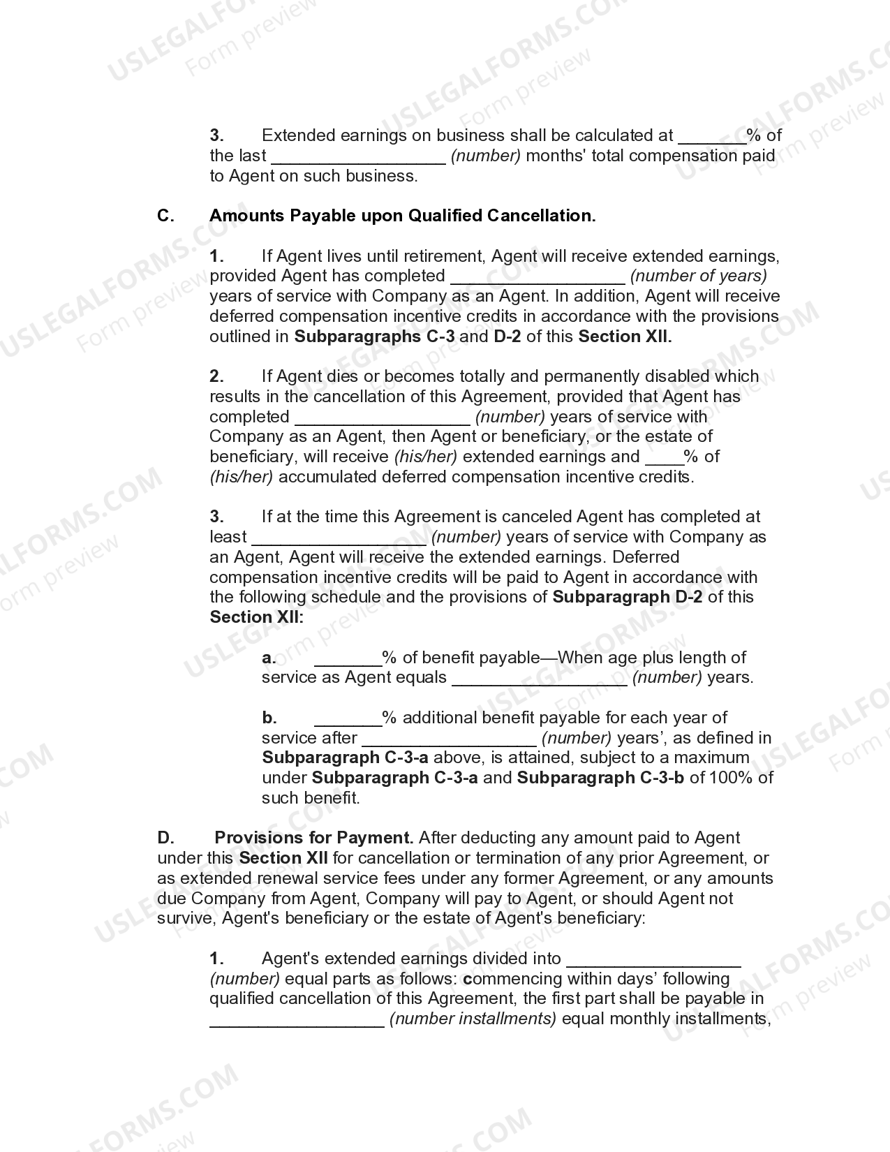 Montana Insurance General Agency Agreement with Exclusive ...