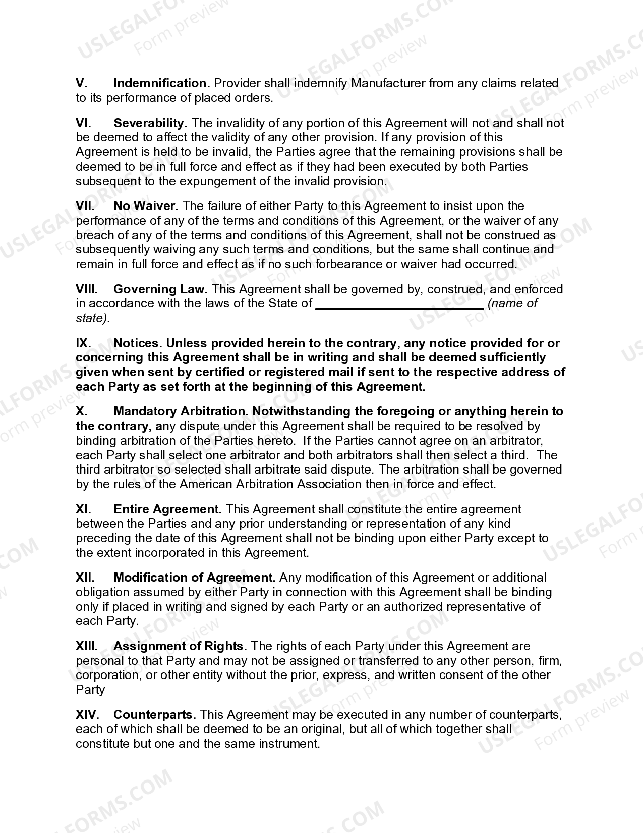 Mississippi Promotional or Product Placement Agreement - Product ...