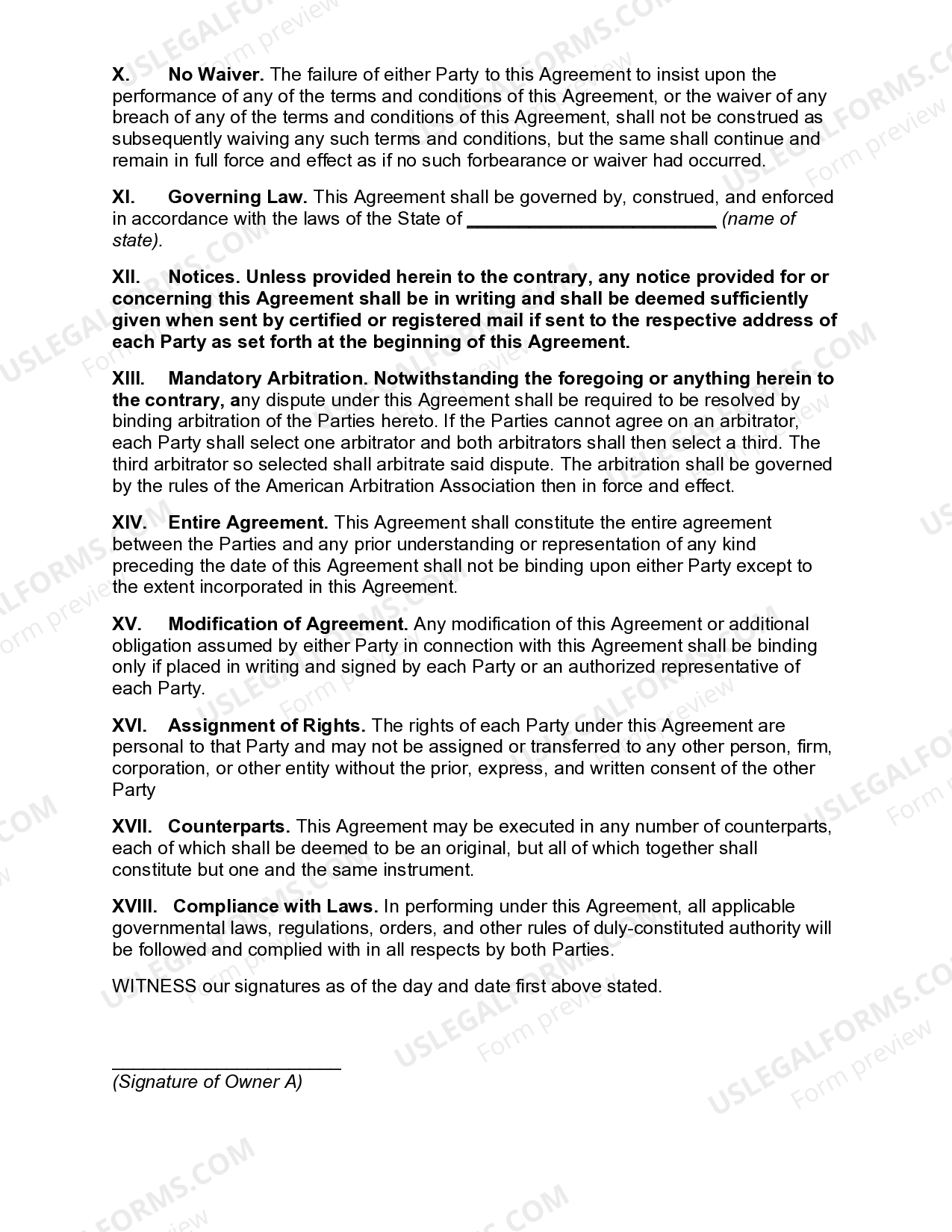 Declaration of Easement with Common Private Drive including Rights and ...