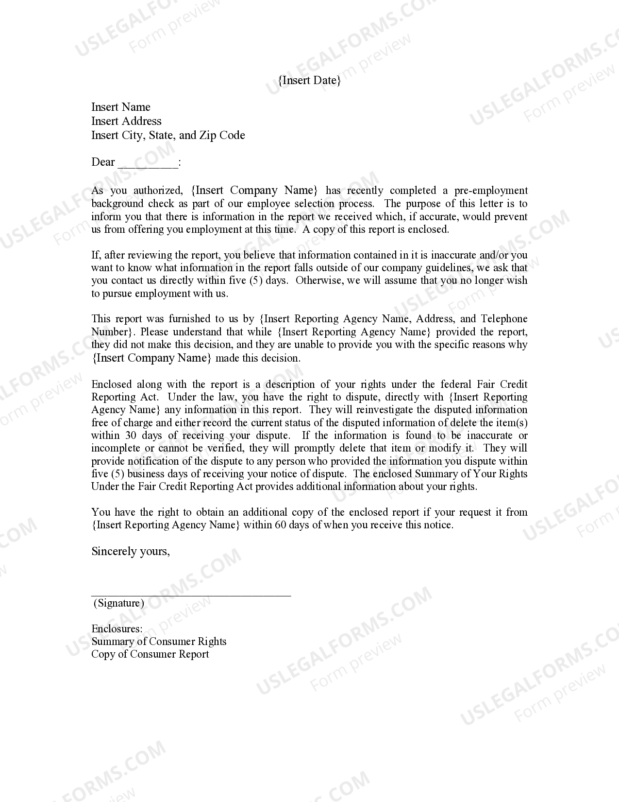 Pennsylvania Denial of Employment Based on a Pre - Denial Employment ...