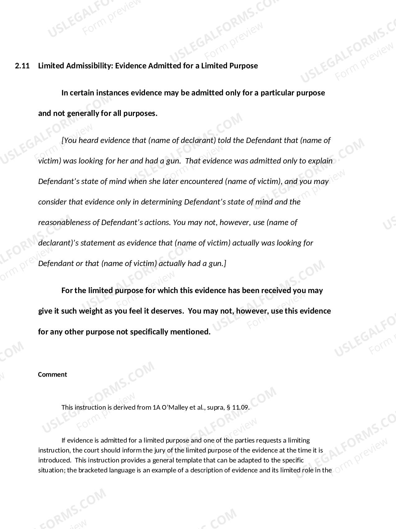 Limited Admissibility: Evidence Admitted for a Limited Purpose | US ...