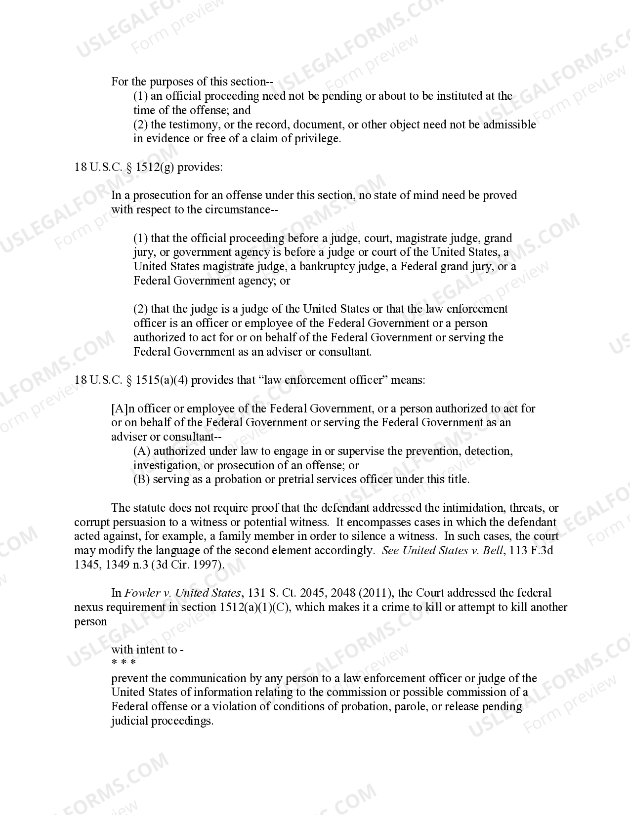 Obstruction of Justice - Hindering Communication Through Intimidation ...