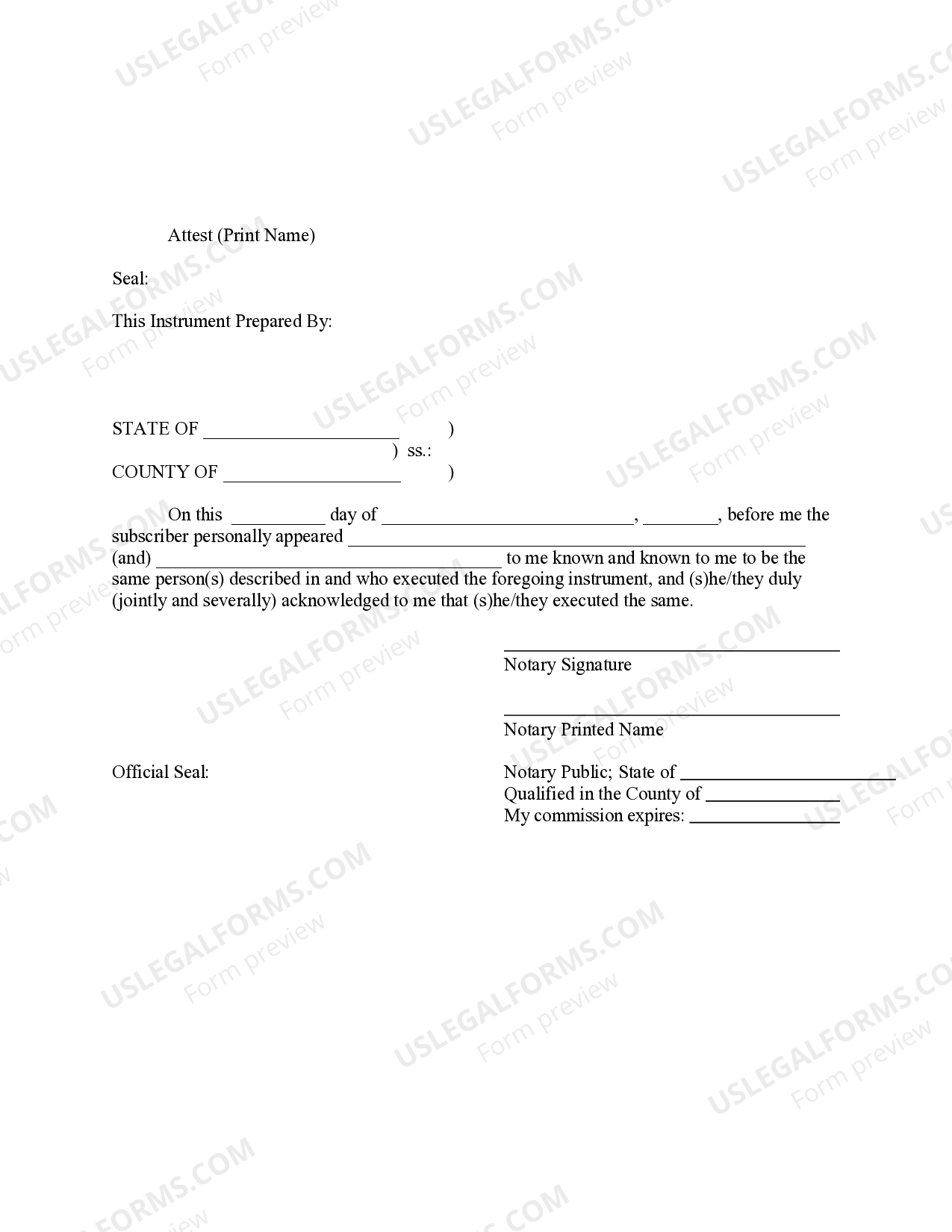 Multistate Fannie Mae Assignment of Deed of Trust with Property ...