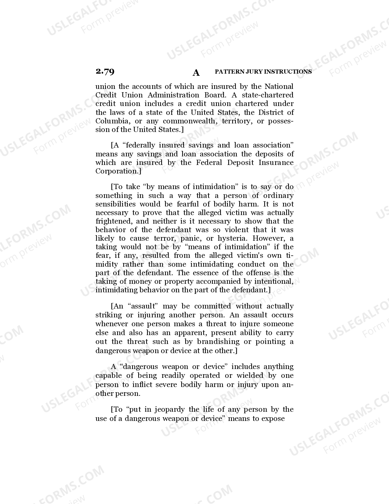 Bank Robbery | US Legal Forms