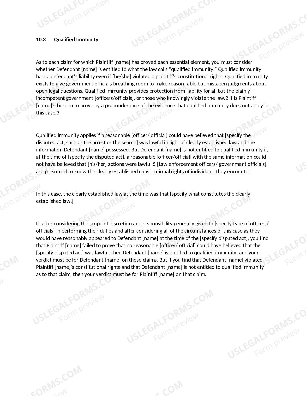 Issues-Claim for Damages Based Upon Abuse of Process-Burden of Proof ...