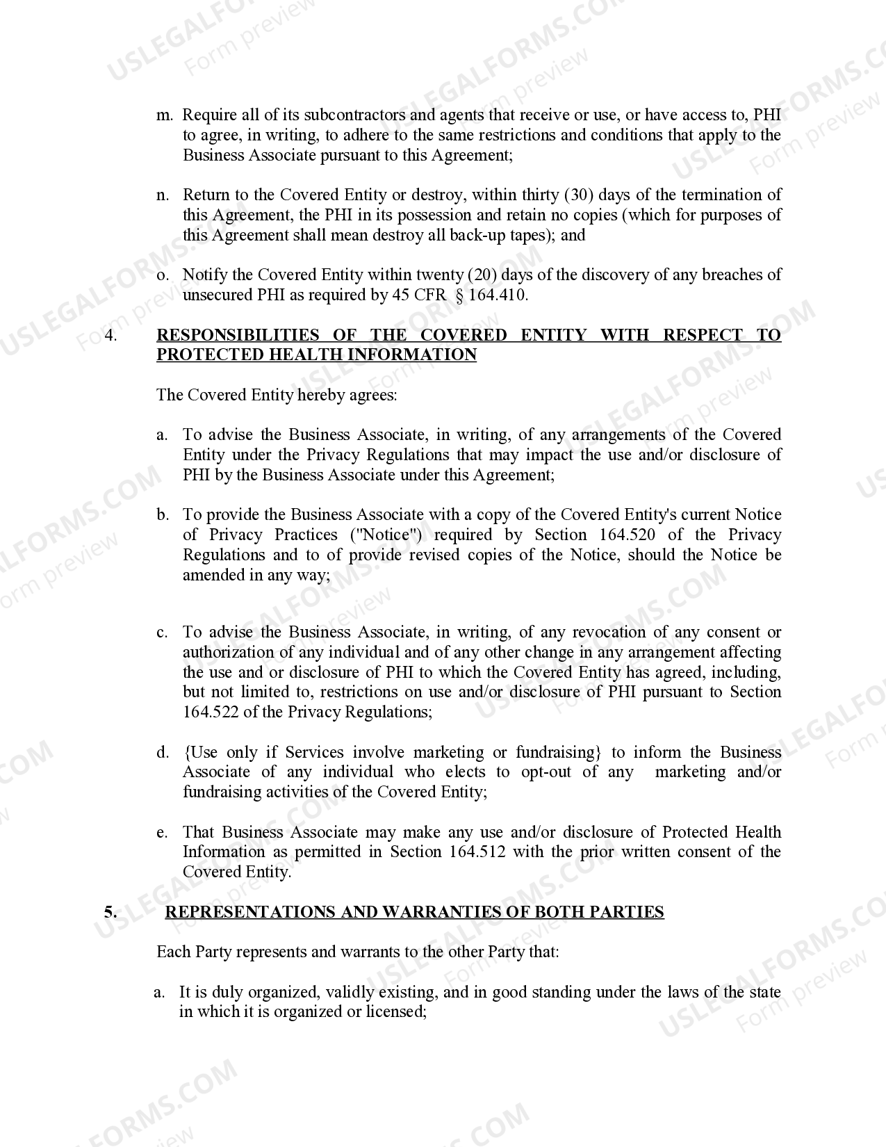 Agreement between Physician and Business Associate | US Legal Forms