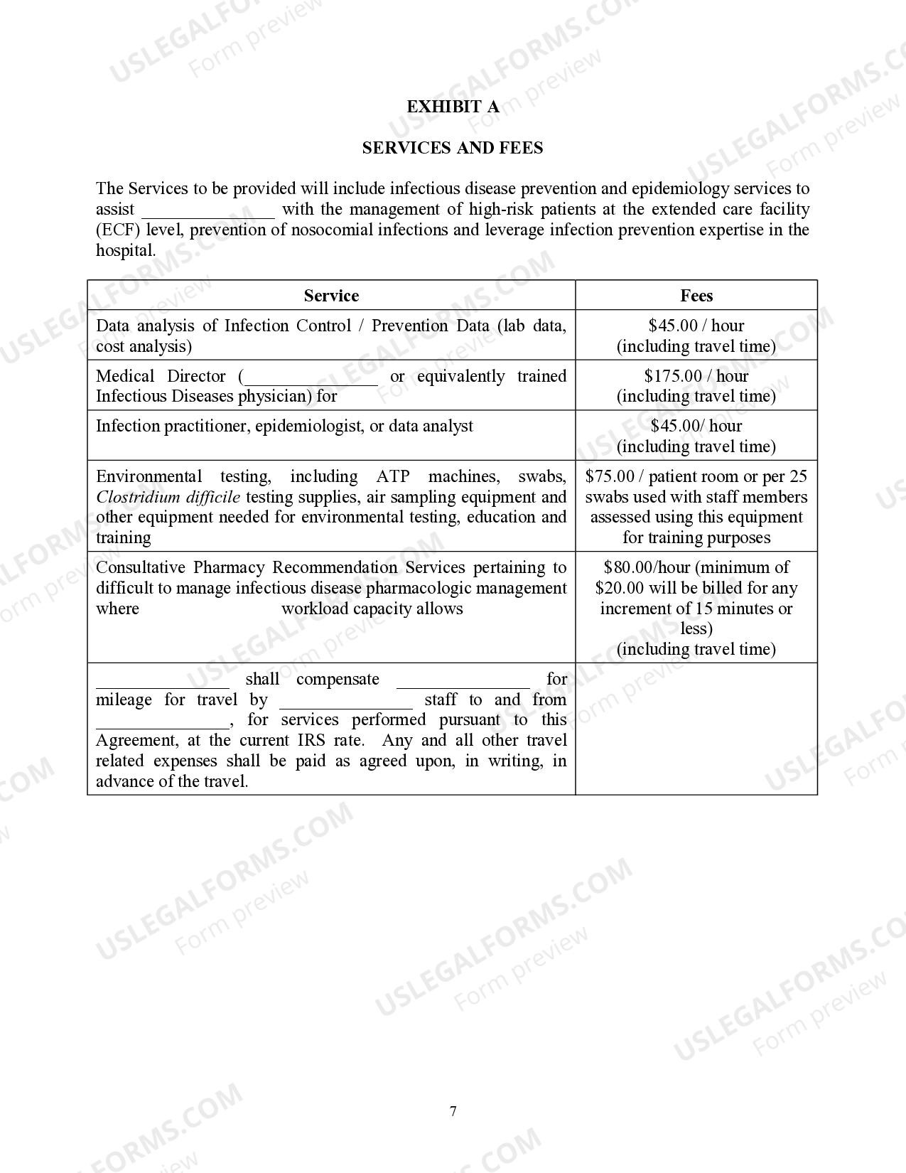 Infection Prevention and Antimicrobial Stewardship Services Agreement ...