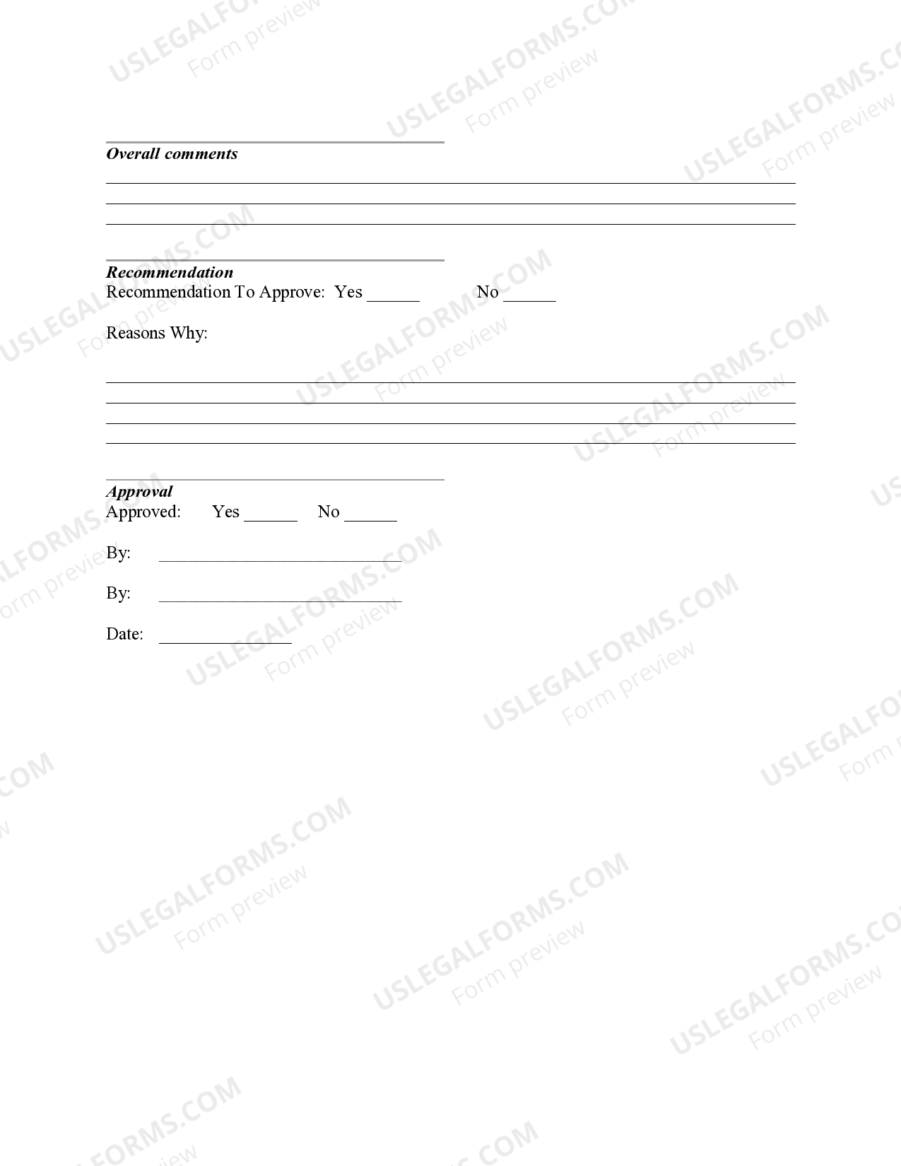 Mentee Assessment Summary Form for Mentorship Program | US Legal Forms