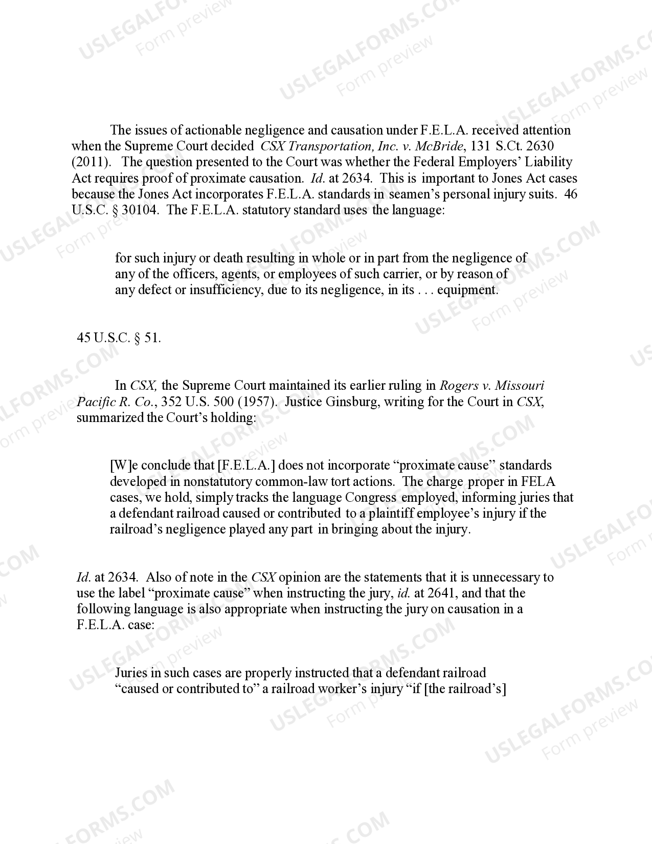 17.40 ELEMENTS OF CLAIM: NEGLIGENCE CLAIM UNDER THE JONES ACT | US ...