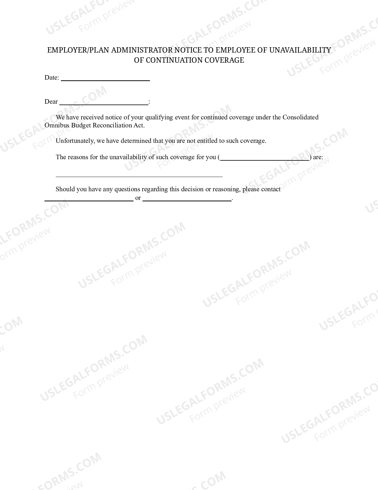 Guam Employer - Plan Administrator Employee | US Legal Forms