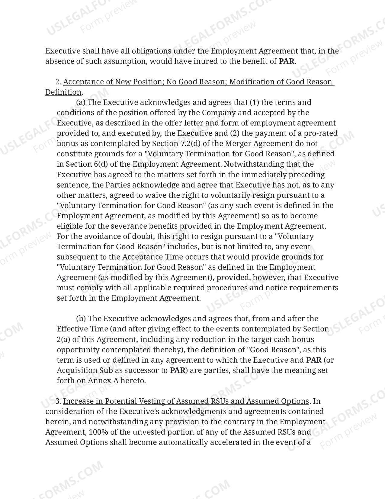 Amendment to Assumption and Acknowledgment Agreement | US Legal Forms