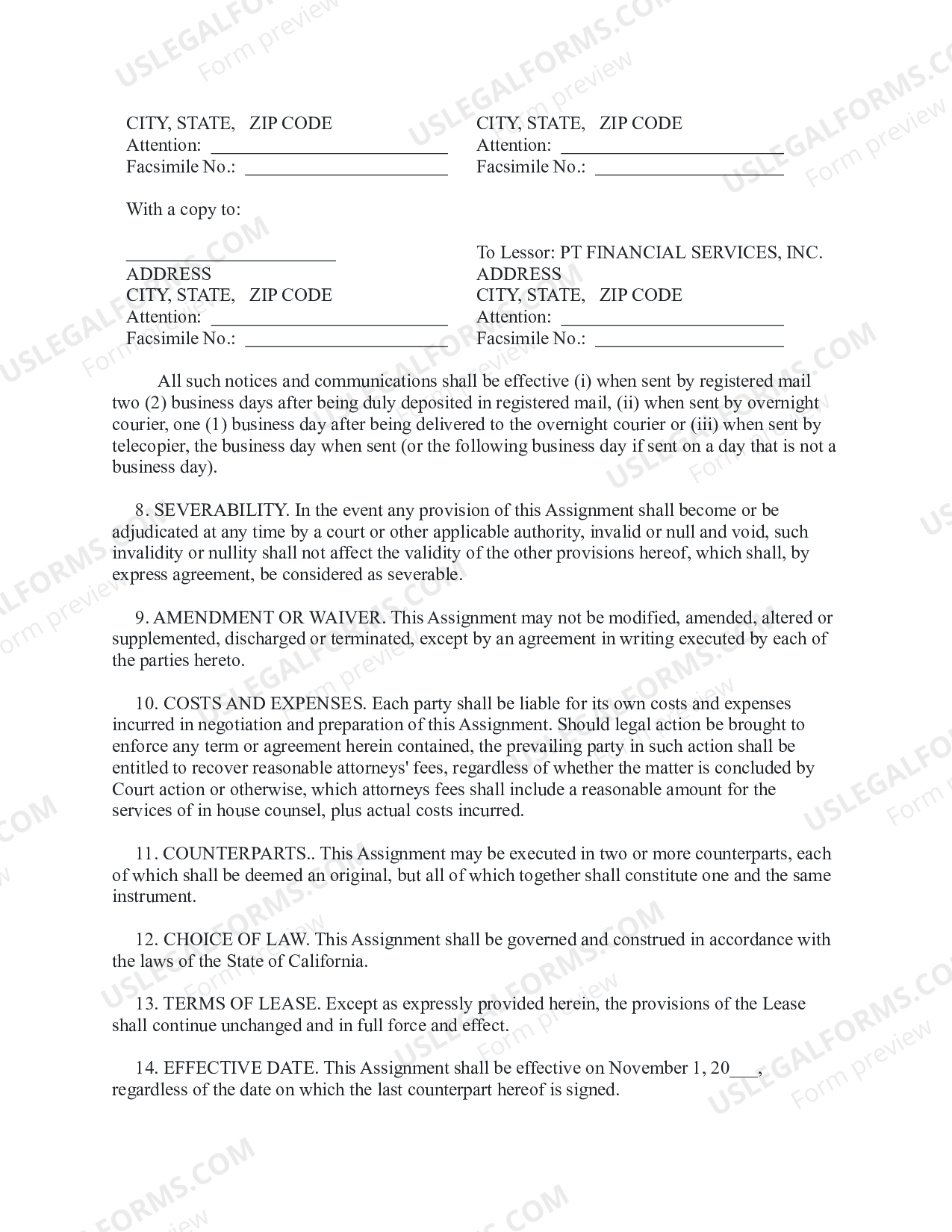 Modification, Assignment and Assumption Agreement | US Legal Forms